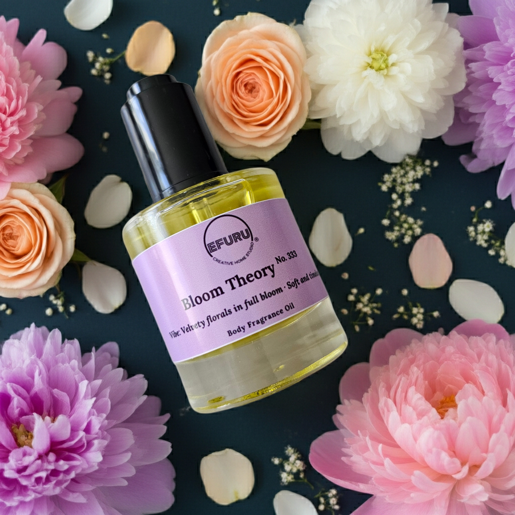 Bloom Theory 333 - Push-top Body Fragrance Oil – Efuru Studio